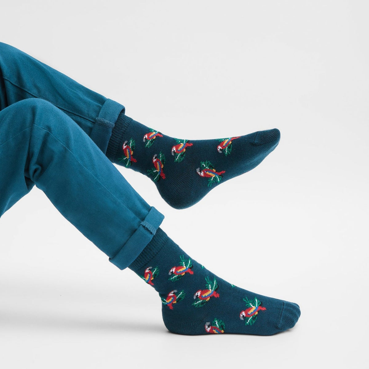 Tropical Parrot kids socks – Natural Vibes Clothing